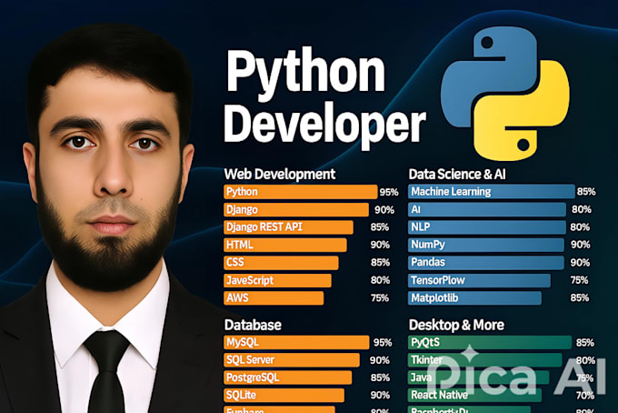 Develop python django rest apis ai ml dl fastapi php pyqt5 by Shamstechfusion | Fiverr