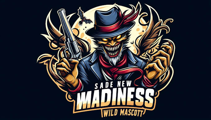 Design madness wild mascot logo with unlimited revision in 15 hours by ...