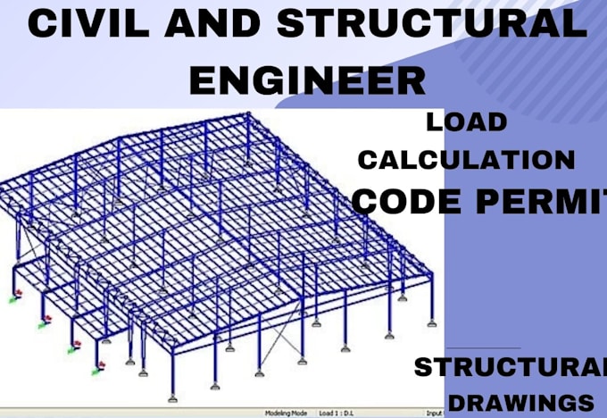Réaliser la conception structurelle, l'analyse structurelle, le permis de construire, les ...