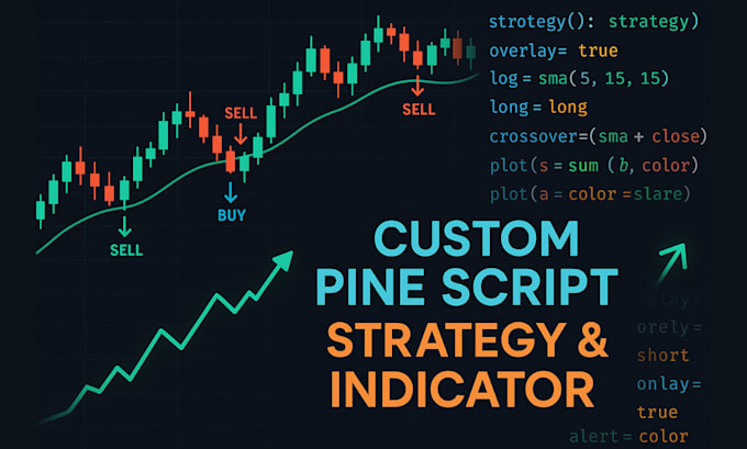 Create tradingview pinescript strategy and indicator in pine script by Archicomi | Fiverr