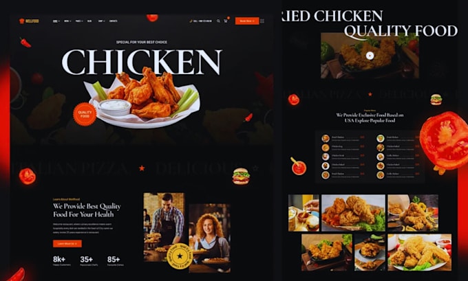 Food ordering, delivery, online menu website for restaurants and ...