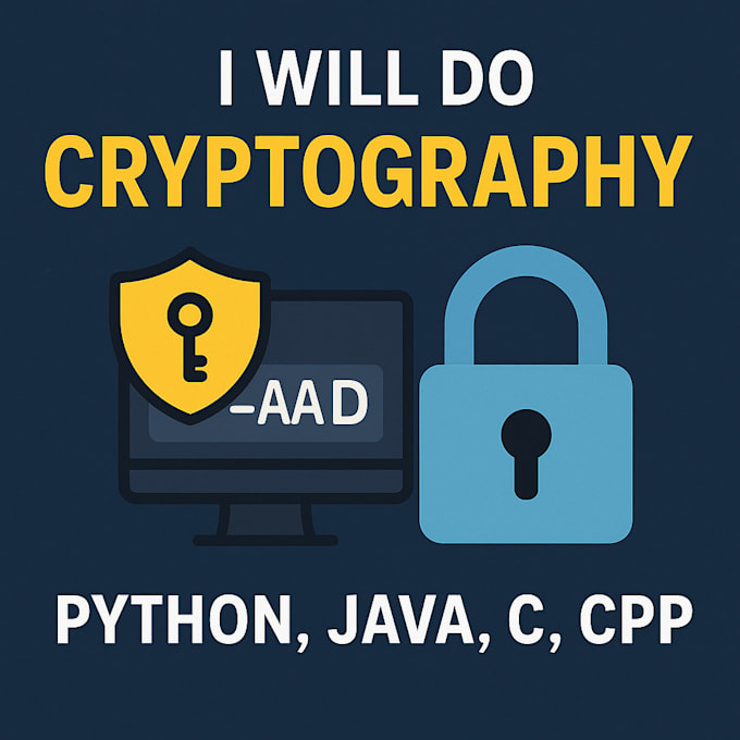 Do cryptography, encryption and decryption in python, c, cpp, java by ...