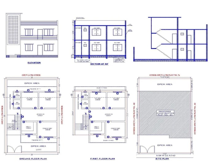 Prepare civil engineering blueprints, plot plans, and site layouts by Myico32 | Fiverr