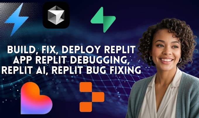 Build, fix deploy replit app, debug errors, replit ai integration, bug fixing by Goodness_api ...