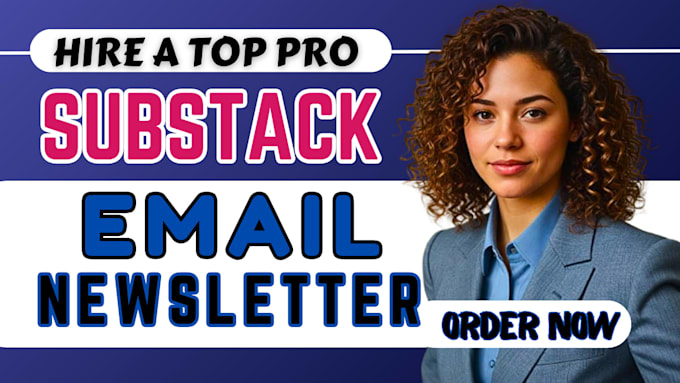 Do substack setup, substack editable newsletter, substack post by Anna ...