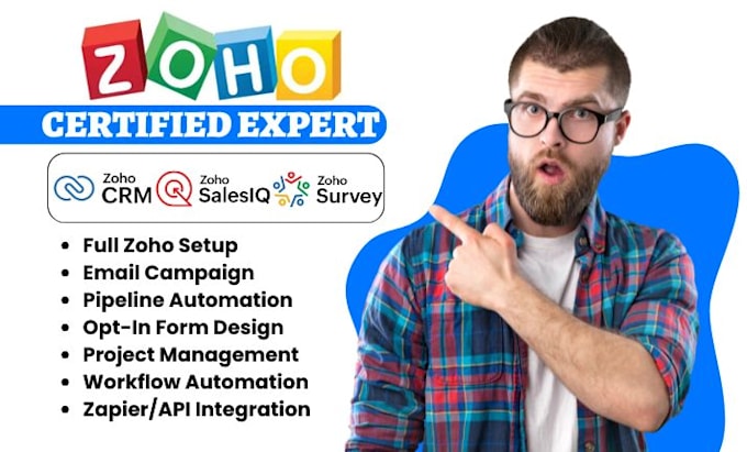Setup zoho crm forms zoho desk zoho survey zoho salesiq zoho creator ...