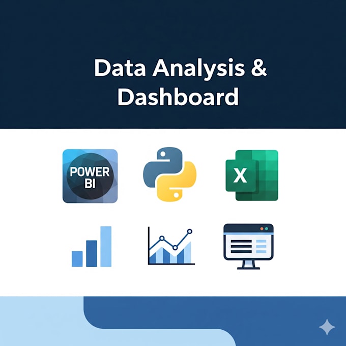 Do data analysis, visualization, and build interactive dashboards by Vinitpatil862 | Fiverr