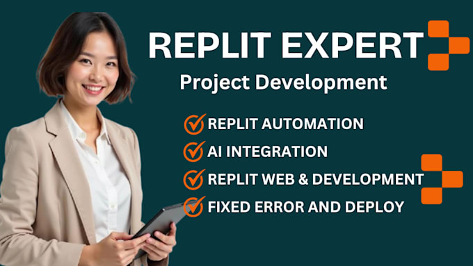 Develop replit web app, debug code, fix bugs, api, supabase and saas automation by Tindra_58 ...