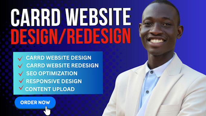 Design carrd website, carrd website redesign, carrd co, systeme io ...