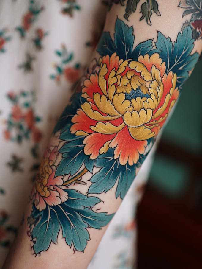 Draw amazing tattoo design, traditional tattoo, realistic by ...