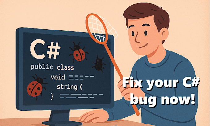 Debug and fix your c sharp or dotnet framework bug by Madt29 | Fiverr