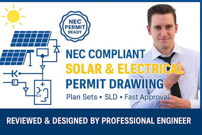 Review nec compliant solar pv and electrical permit drawings for ...