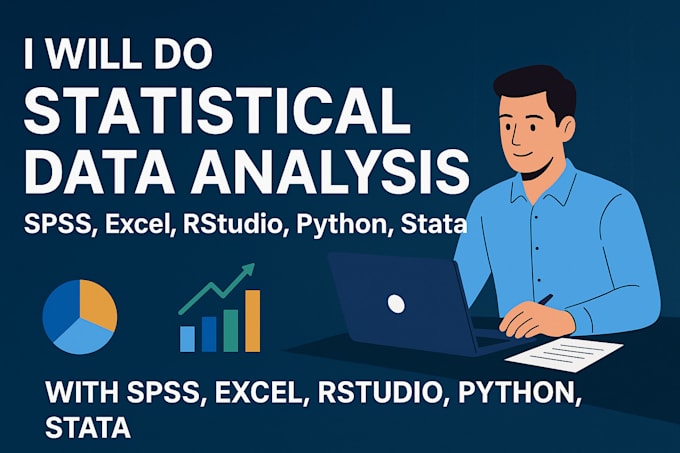 Do statistical data analysis with python and rstudio by Alex_analysis0 | Fiverr