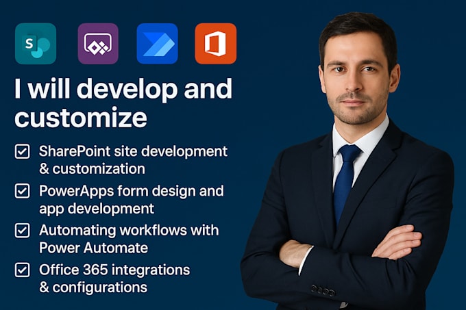 Develop, customize sharepoint, office 365, powerapps, spfx and power automate by Ghamiemmanuel ...