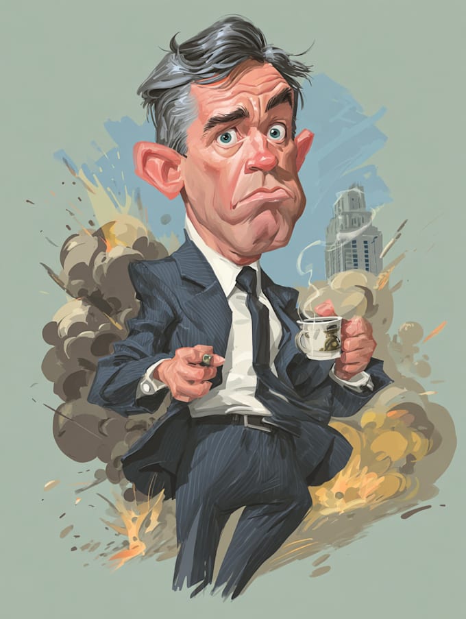 Draw political cartoons, political caricature by Josuebunting | Fiverr
