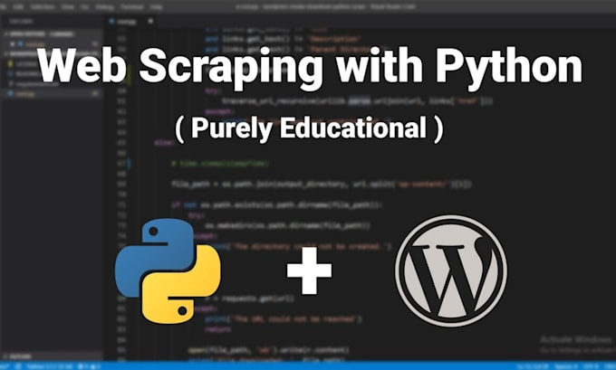 Build custom web scraping and automation solutions using python and ...
