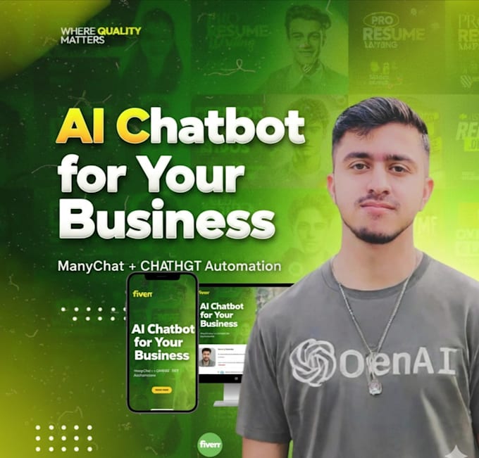 Create custom ai chatbot with openai gpt claude langchain by Jasim2962 | Fiverr