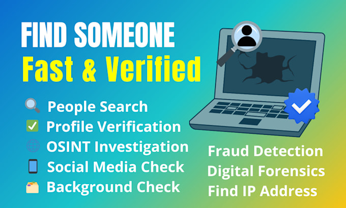 Find someone trace ip people address verify identity background check ...