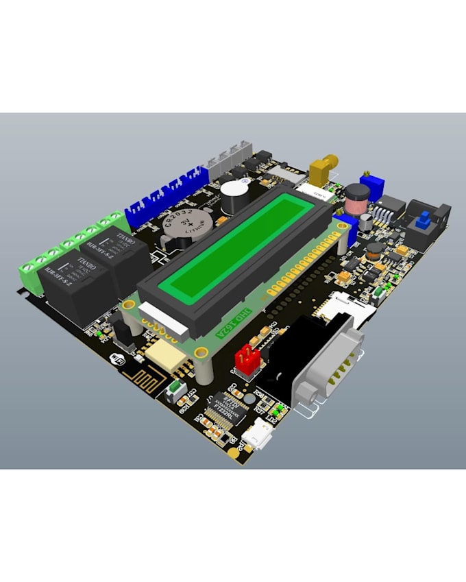 Pcb design, pcb layout electronics circuit simulation schematic in ...