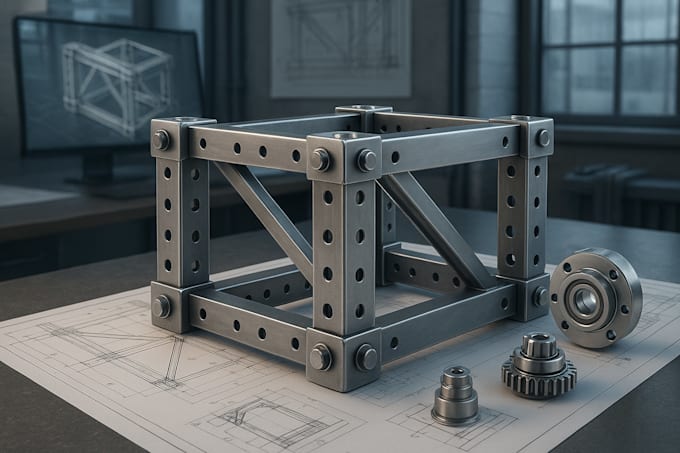 Design sheet metal frame work automotive product fabrication design ...