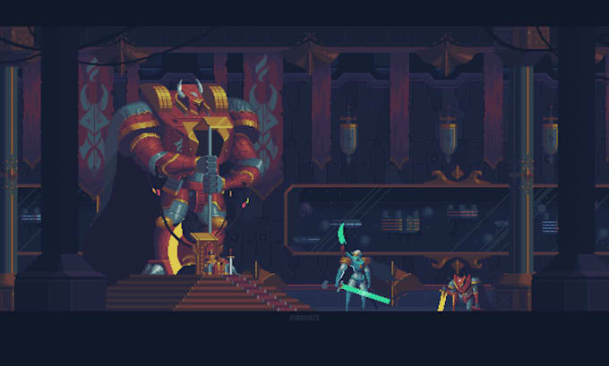 Create 2d pixel art lofi looping animations backgrounds for game assets ...
