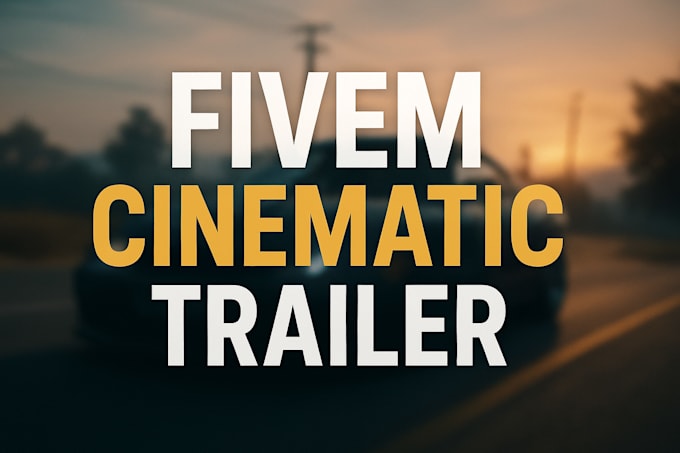 Do fivem loadingscreen, cinematic trailer, fivem intro using rockstar editor by Liamj446 | Fiverr