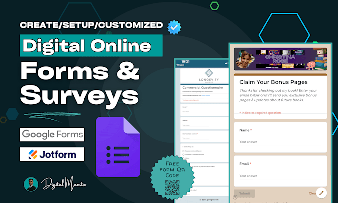 Create google forms for online surveys and questionnaires by Heis_joker ...