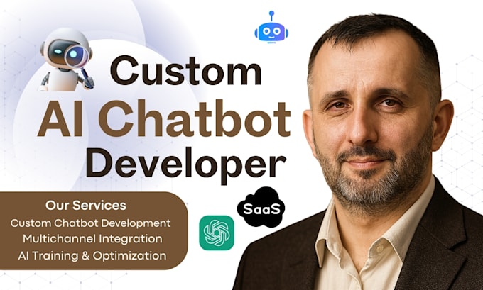 Develop ai chatbot, ai mobile app, ai website, ai saas app, llm, ai ...