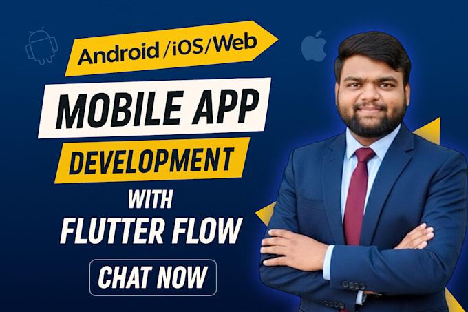 Do flutter flutterflow app development by Deepjasani1 | Fiverr