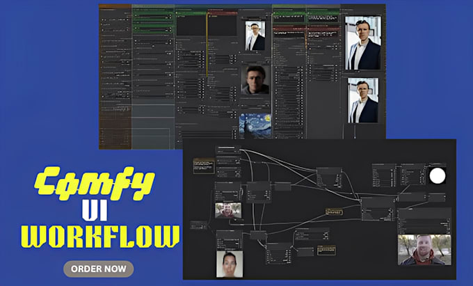 Create comfyui workflow with stable diffusion, controlnet, and custom ...