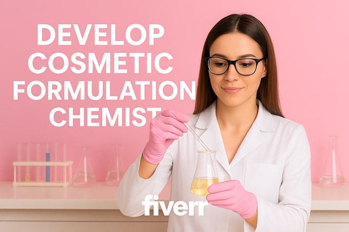 Develop cosmetic formulation chemist and organic cosmetic product ...