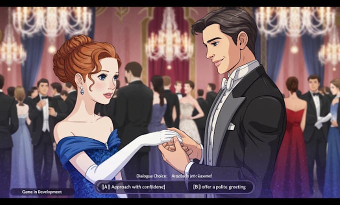 Code your visual novel in renpy codling, custom gui, visual novel script written by Fuhad0o | Fiverr