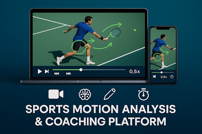 Build sports video analysis motion tracking and coaching app platform ...