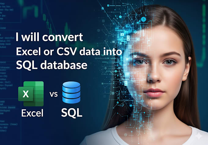 Convertir des données excel ou csv en base de données sql
