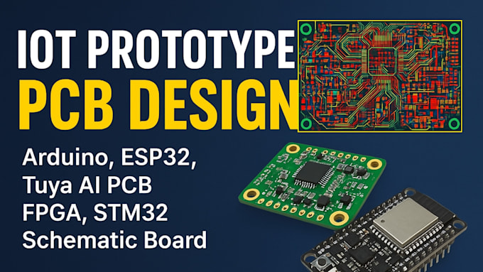 Iot prototype arduino pcb design esp32 tuya ai pcb fpgg stm32 schematic ...