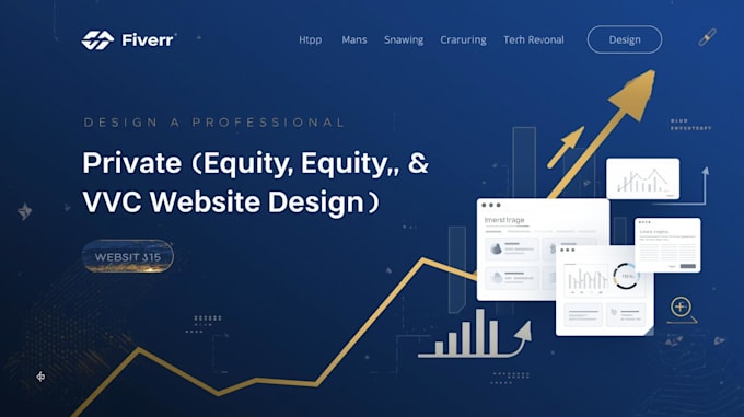 Design a professional private equity, vc, and investment website by ...