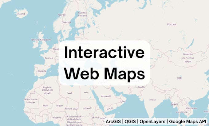 Make dynamic web maps using leaflet, arcgis, and qgis by Rodostotech | Fiverr