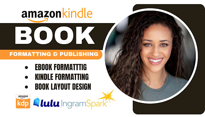 Do book formatting for amazon kdp, typesetting, book layout for ebook ...