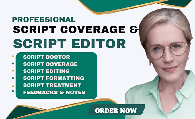 Edit and format screenplay script coverage script editing and formatting by Wendy_wood_a | Fiverr