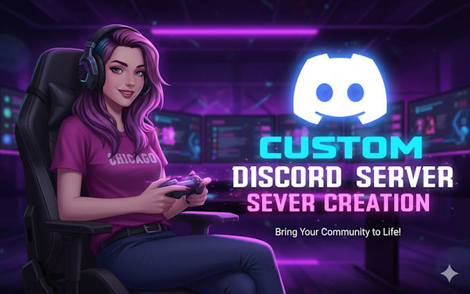 Setup an ultimate discord server for you by Nileshk_1 | Fiverr
