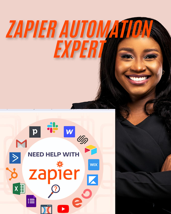 Automate your workflow with zapier automations by Desmodel | Fiverr