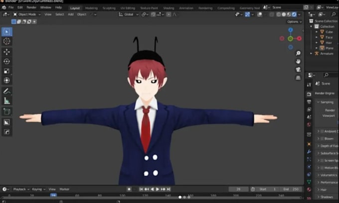 Convertir rig de blender a mmd, vroid, cc5, maya, vrchat, koikatsu, vrm ...