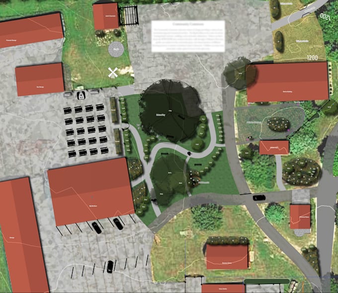 Vector draw and design 2d site plans and property maps by Drewfrench600 | Fiverr