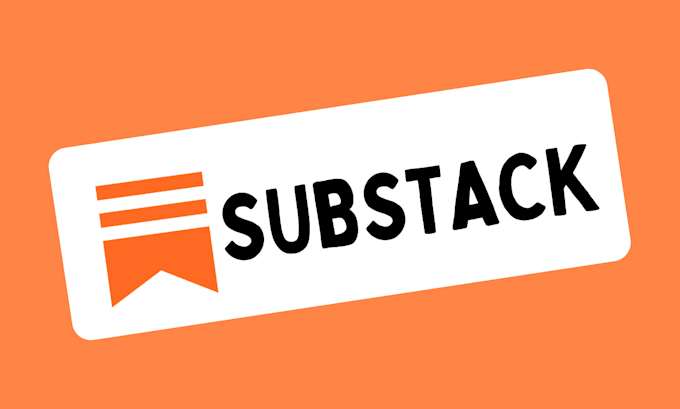 Setup substack account, substack newsletter, substack post, webtoon ...