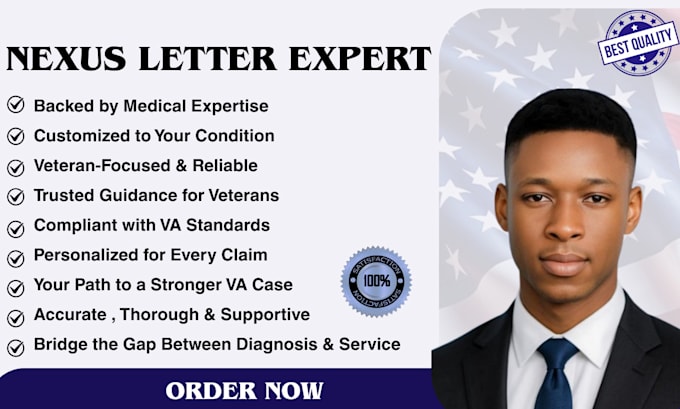 Expertly written nexus letter to strengthen your claim by Romanellis4 ...