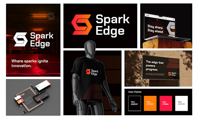Design business logo and brand identity with visual style guide book ...