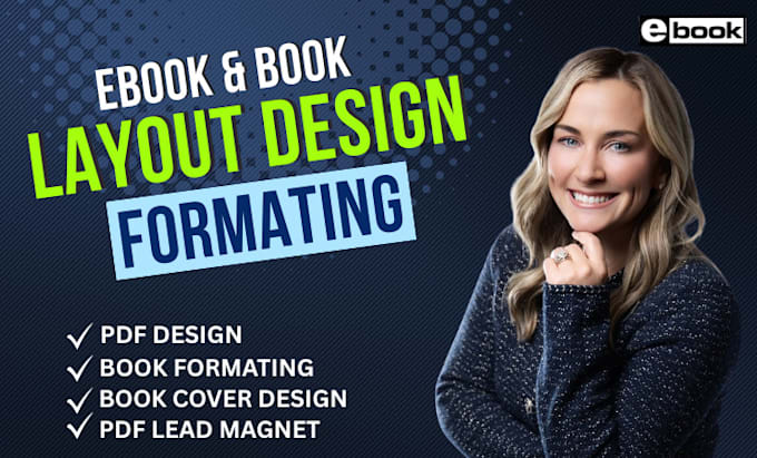 Create stunning ebook design with book formatting and pdf design by ...
