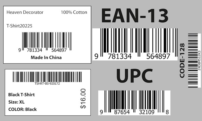 Create any type of barcodes and design customize barcodes by Mithu258 | Fiverr