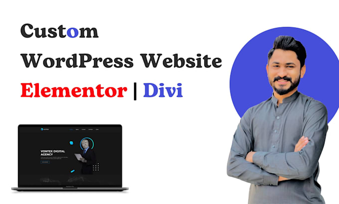 Develop a custom and user friendly wordpress website with elementor pro by Fahad_webhouse | Fiverr