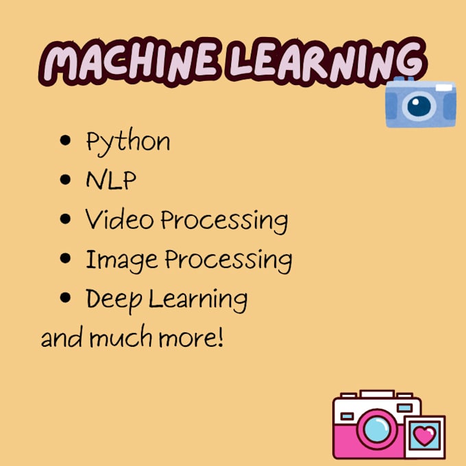 Machine learning, image video processing opencv python by Amazinglabs | Fiverr